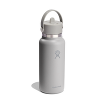 32oz (946mL) Wide Mouth with Flex Straw Cap - Tonal – hydroflask.com.au